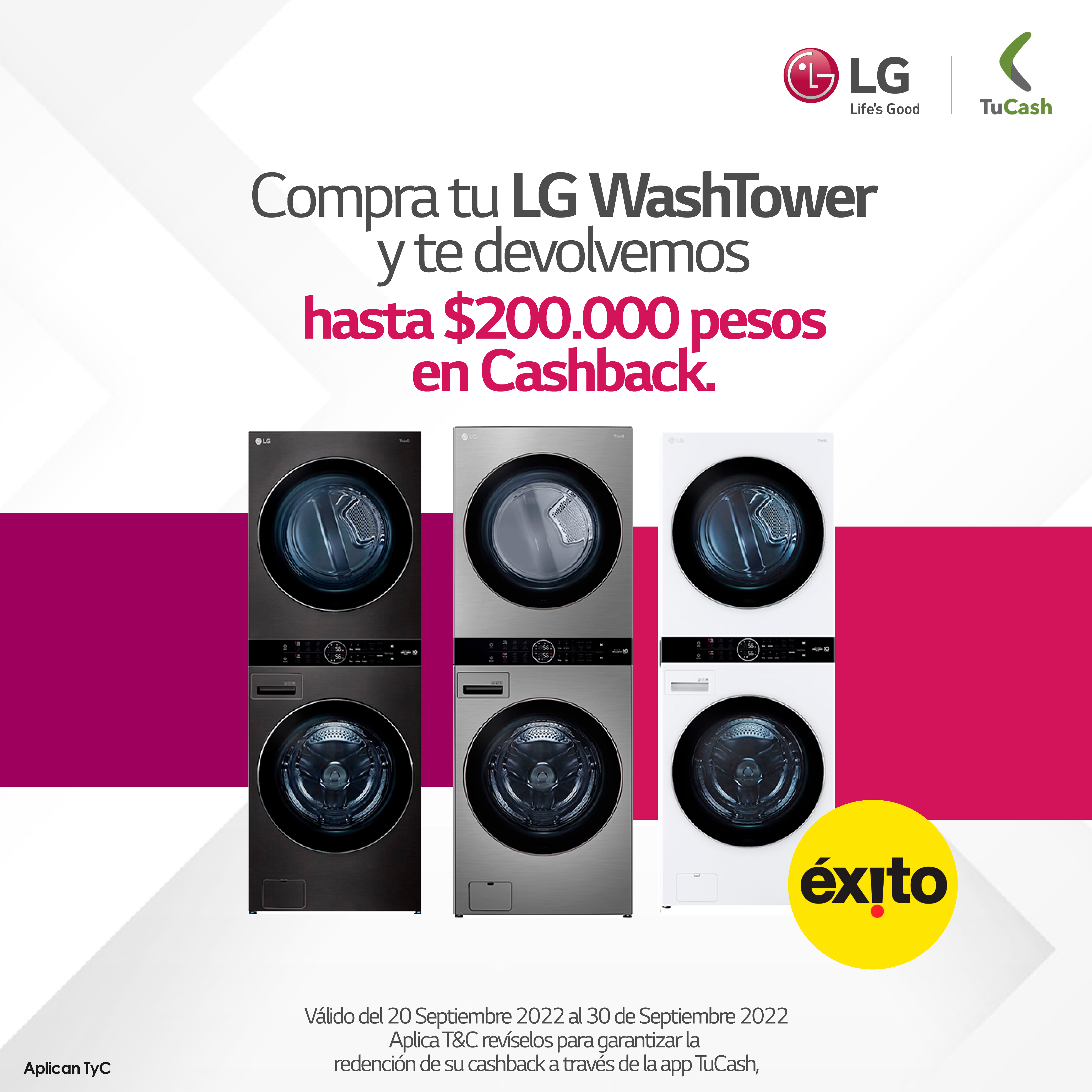 LG - WASTOWER - Tu Cash